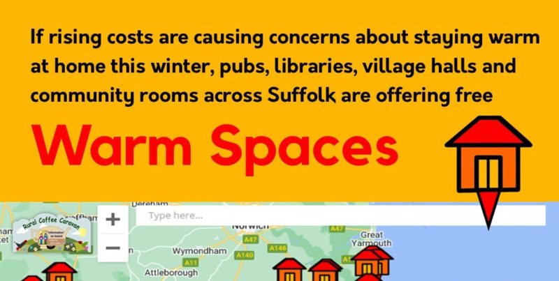 Suffolk's WARM SPACES - The Rural Coffee Caravan
